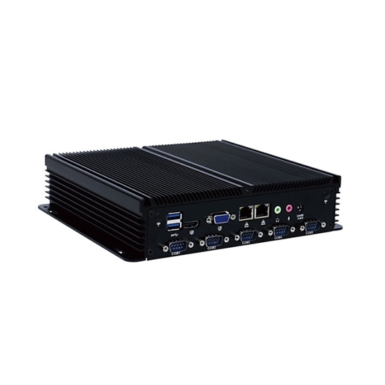 Fanless Industrial PC, i5 4300U dual core, 6 COM, 12V | ATO.com