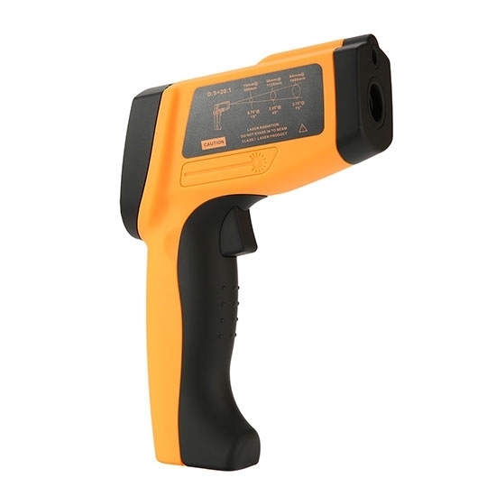 Handheld Non-contact High Temperature Digital Infrared Thermometer ...