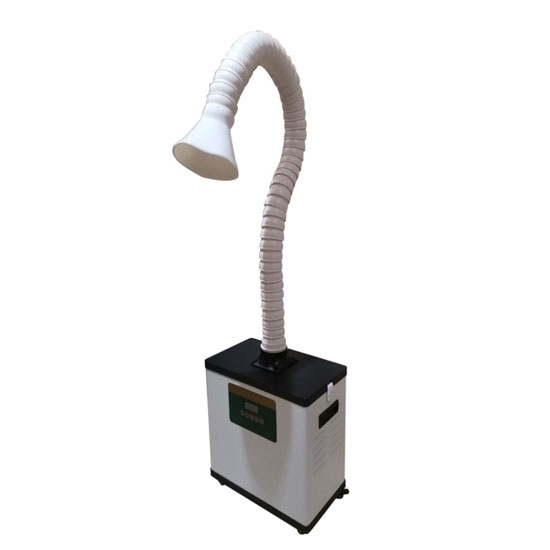 Portable Fume Extractor with Flexible Arm, Digital Display | ATO.com