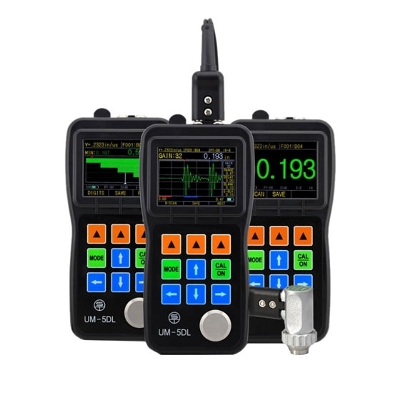 Digital A & B-Scan Ultrasonic Thickness Gauge, Metal/PVC/Pipe, Thru ...