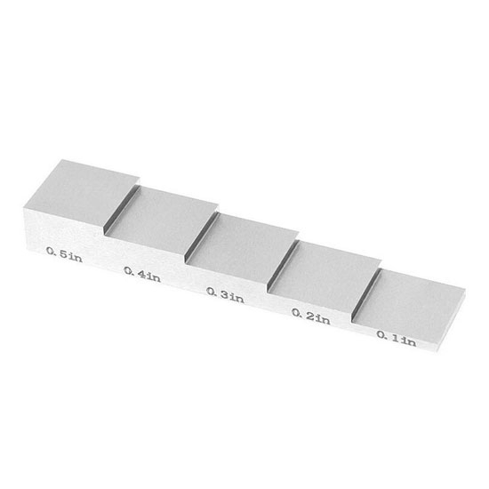 4-Step/5-Step Calibration Block for Ultrasonic Thickness Gauge | ATO.com
