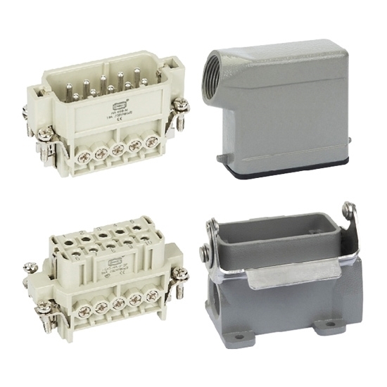 Heavy Duty Connector, 10 Pin, AC 250V/500V, 16A | ATO.com