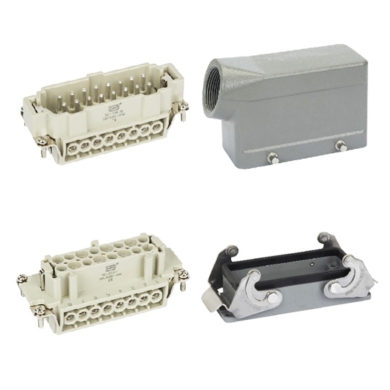 Heavy Duty Connector, 16 Pin, 250VAC/500VAC, 16A | ATO.com