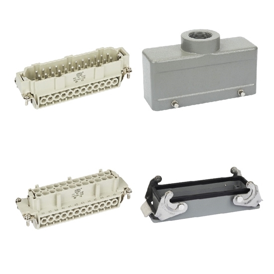 Heavy Duty Connector, 24 Pin, 500VAC / 16 Amp | ATO.com