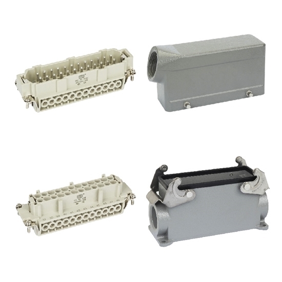 Heavy Duty Connector, 24 Pin, 500VAC / 16 Amp | ATO.com