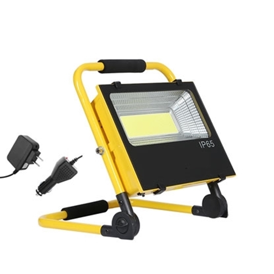 50W Portable Rechargeable LED Solar Work Light | ATO.com