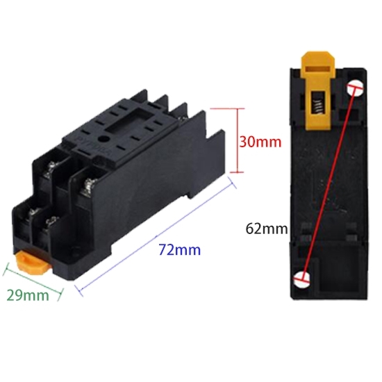 Electromagnetic Relay, 4PDT, 12/24/110/220V coils | ATO.com