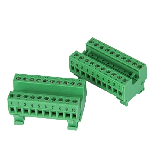 Pluggable Screw Terminal Block, 10P/ 20P, 300V, 8A | ATO.com