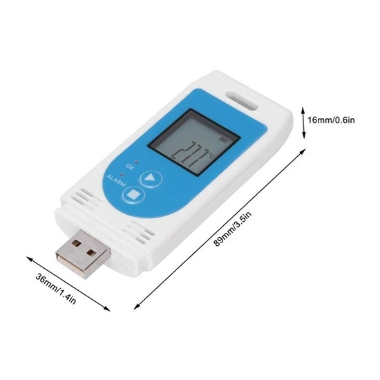 USB Temperature and Humidity Data Logger | ATO.com
