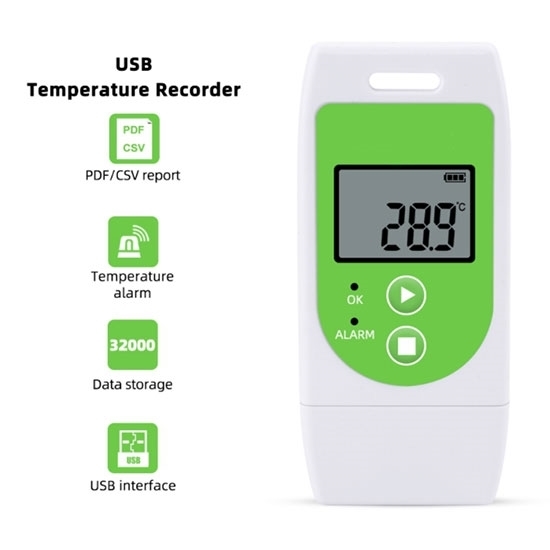Portable USB Temperature Data Logger | ATO.com