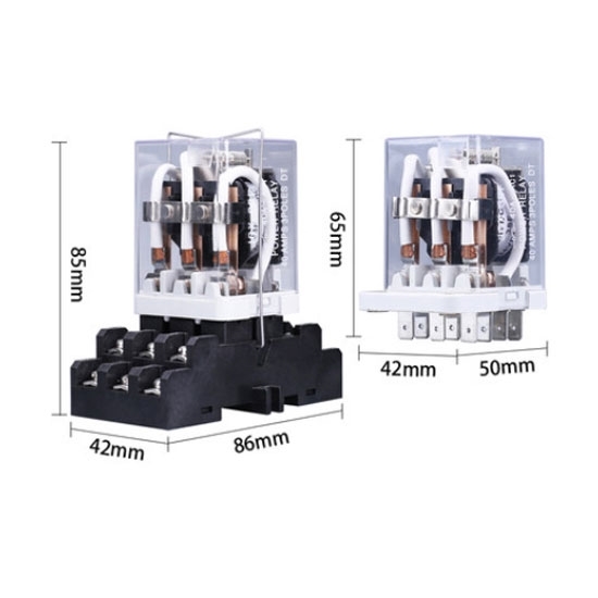 Electromagnetic Relay, 3PDT, 12/24/48/110/220V | ATO.com
