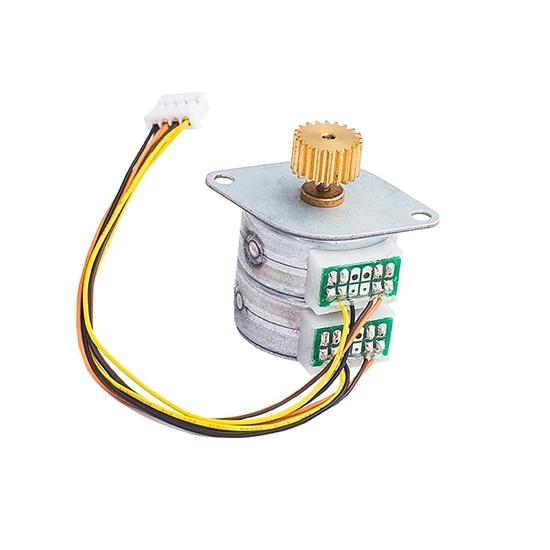 Nema 10 Micro Stepper Motor, 6V/ 24V, 15 Degree, Bipolar | ATO.com