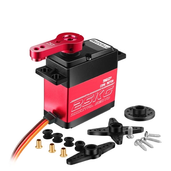 25 kg·cm (2.5 Nm) RC Servo Motor, 6V/ 7.4V | ATO.com