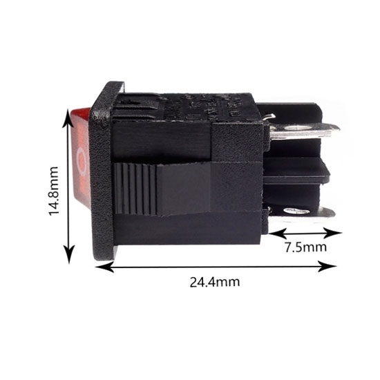 Illuminated Rocker Switch, 4 Pin | ATO.com