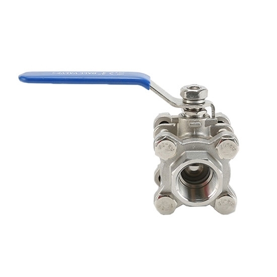 3 Piece Stainless Steel Ball Valve, 1 Inch | ATO.com