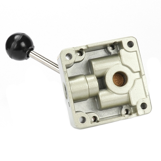 G1/4" Hand Lever Valve, 4 Way, 2 Position | ATO.com