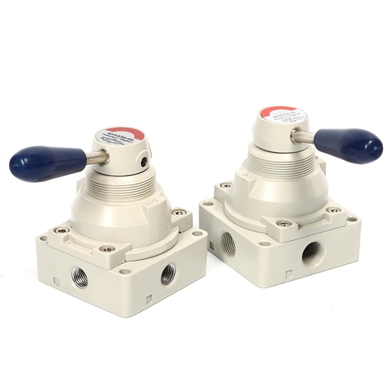 G1/2" Hand Lever Valve, 4 Way, 2/3 Position | ATO.com