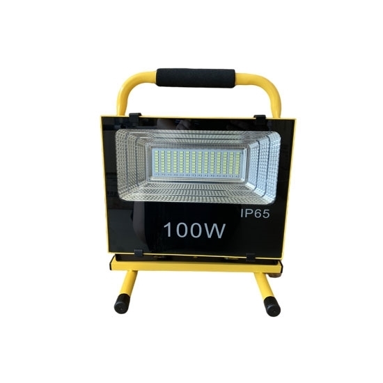 100W Portable Rechargeable LED Solar Work Light | ATO.com