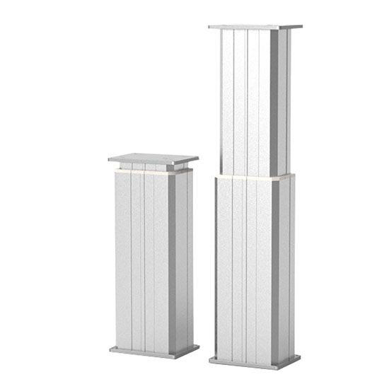 Telescopic Lifting Column for Furniture, 12V/ 24V/ 36V/ 48VDC, 10000N ...