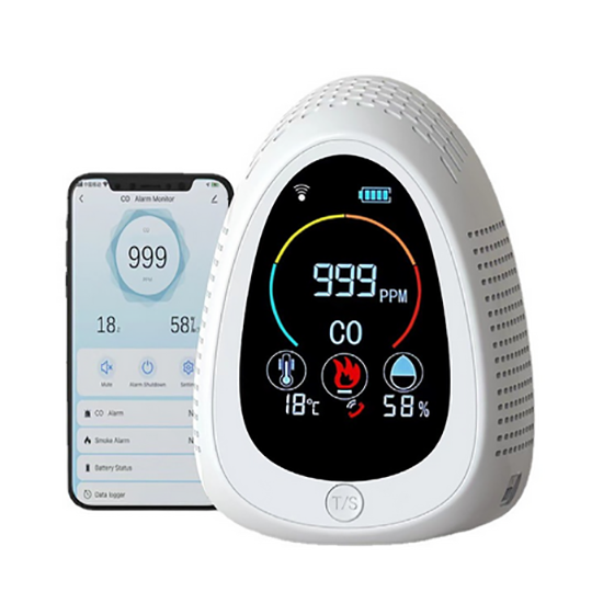 Smoke & Carbon Monoxide (CO) Detector, Wifi/ Smoke Alarm | ATO.com