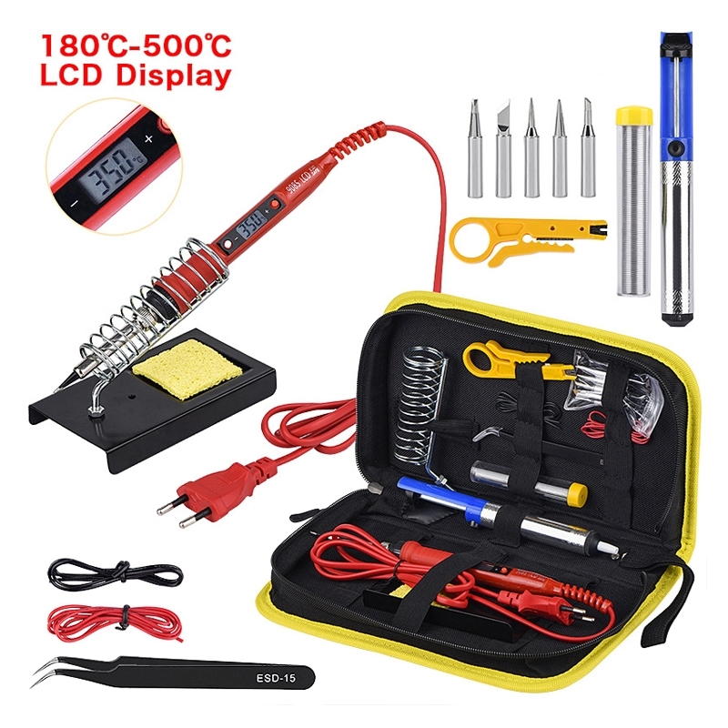 80W Digital LCD Display Soldering Iron Kit | ATO.com