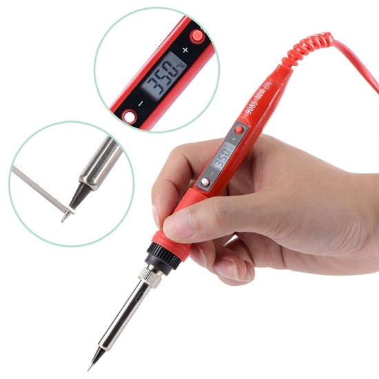 80W Digital LCD Display Soldering Iron Kit | ATO.com