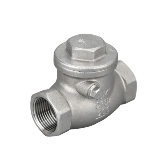 1/2" Stainless Steel Swing Check Valve, Horizontal | ATO.com
