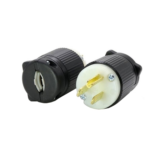 15A 125V Locking Plug, 2 Pole, 3 Wire | ATO.com