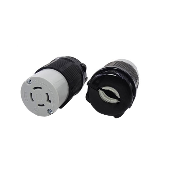 20A 125V/ 250V Locking Plug, 3 Pole 4 Wire | ATO.com