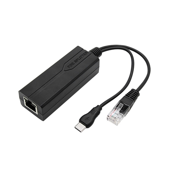 48V to 5V PoE Splitter, 2.4A, USB-C Adapter | ATO.com