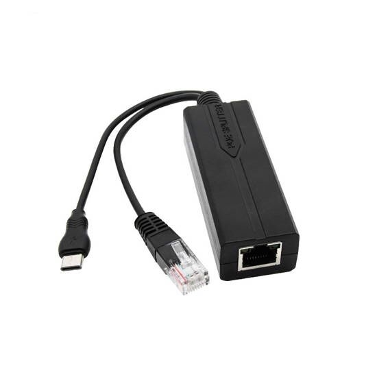 48V to 5V PoE Splitter, 2.4A, USB-C Adapter | ATO.com