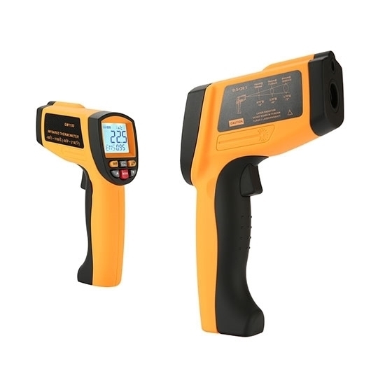 Handheld Non-contact High Temperature Digital Infrared Thermometer ...