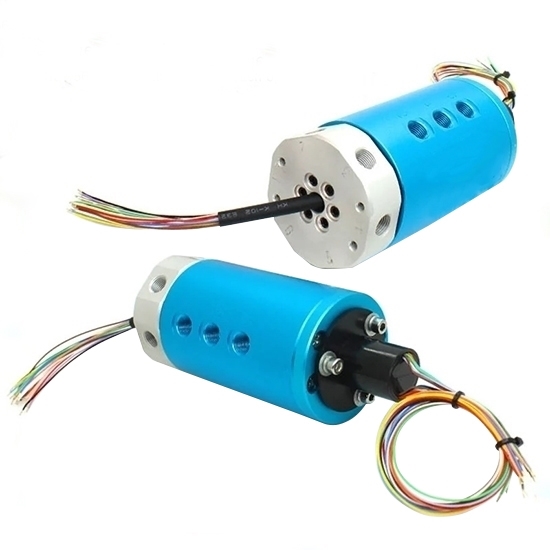 6-Passage Rotary Union, Pneumatic/Electrical Slip Ring for Air/Water ...