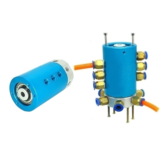 6-Passage Rotary Union, Pneumatic/Electrical Slip Ring for Air/Water ...