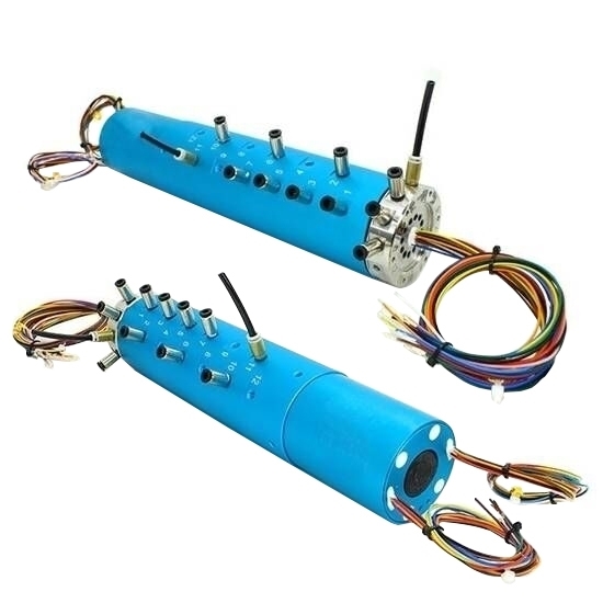 12-Passage Rotary Union, Pneumatic/Electrical Slip Ring for Air ...