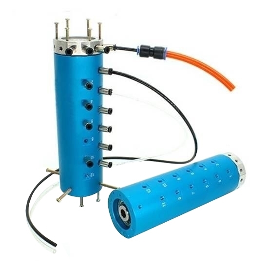12-Passage Rotary Union, Pneumatic/Electrical Slip Ring for Air ...