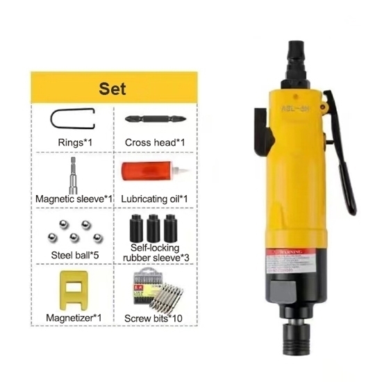 85 Nm Pneumatic Screw Driver, 1/4", 9000 rpm | ATO.com