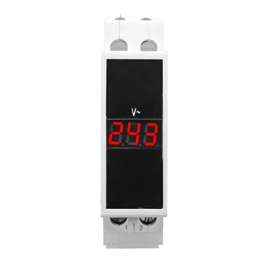 Single Phase AC Modular Voltmeter, Din Rail Mount | ATO.com