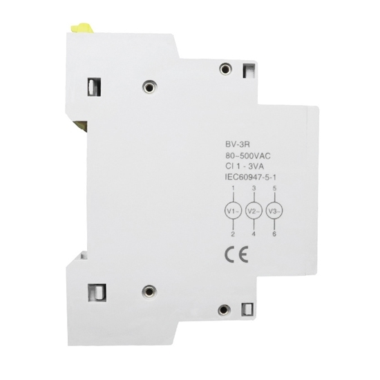 Three Phase AC Modular Voltmeter, Din Rail Mount | ATO.com