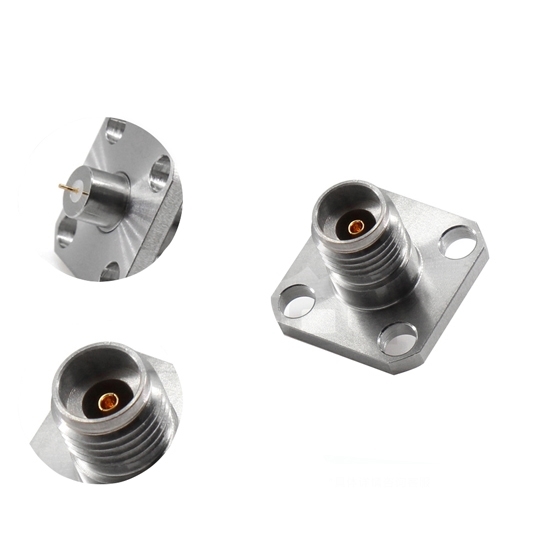 2.92mm Female RF Coaxial Connector, Flange Mount | ATO.com