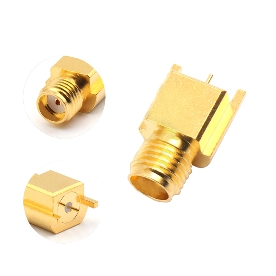 SMA Female RF Coaxial Connector, PCB Mount | ATO.com