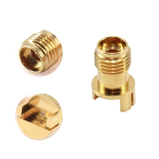 2.92mm Female RF Coaxial Connector, PCB Edge Mount | ATO.com