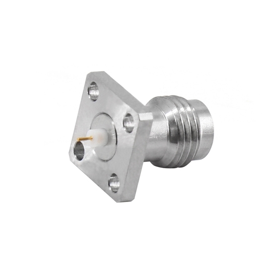 2.4mm Female RF Coaxial Connector, Flange Mount | ATO.com