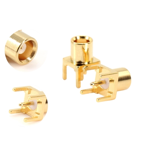 MCX 4 Pin RF Coaxial Connector, PCB Mount | ATO.com