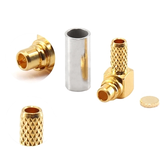 MMCX 90 Degree Angle RF Coaxial Cable Connector | ATO.com