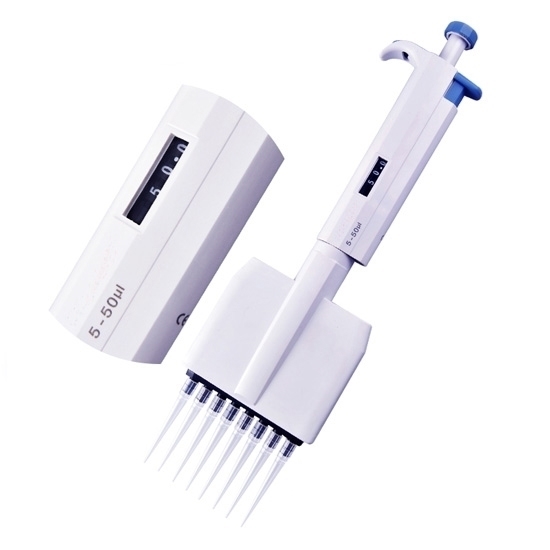 Multichannel Pipette 0.5-10µl/5-50µl/50-300µl, 8/12 Channel | ATO.com