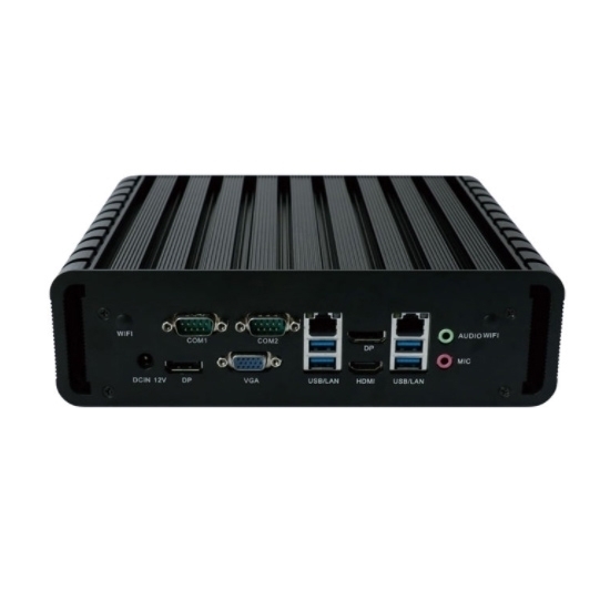 Fanless Embedded Industrial PC, core i3 i5 i7, 6 COM, 2 LAN | ATO.com
