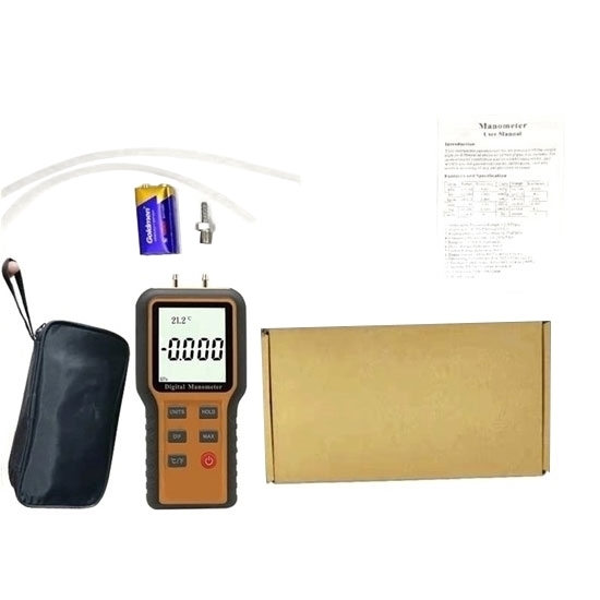 Digital Differential Pressure Manometer, ±52 kPA | ATO.com