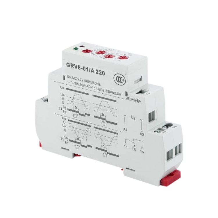 Single Phase Voltage Monitoring Relay, 12V/24V DC, 110V/220V AC | ATO.com