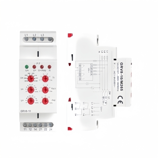 3 Phase Voltage Monitor Relay, 3-wire 220V-460V/4-wire 127V-265V | ATO.com